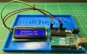 Wie bekomme ich ein LCD Display an einem Arduino zum laufen – Prilchen ...