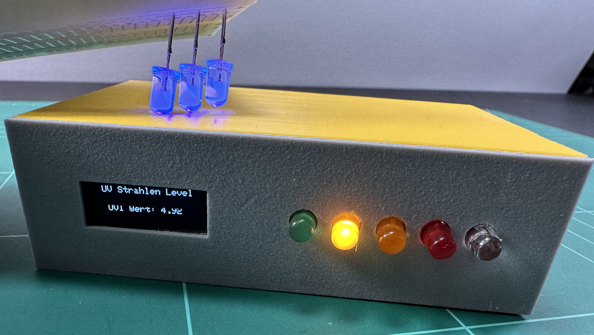 Wie ein UV-Strahlen Messgerät selbst gebaut werden kann – Prilchen tüftelt
