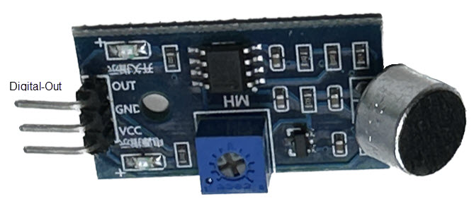 Schallsensor am Arduino – Geräusch als Auslöser – Prilchen Laps