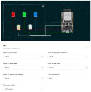 ESP32 als Matter-Gerät mit Zerocode für Apple Home, Google Home, Home ...