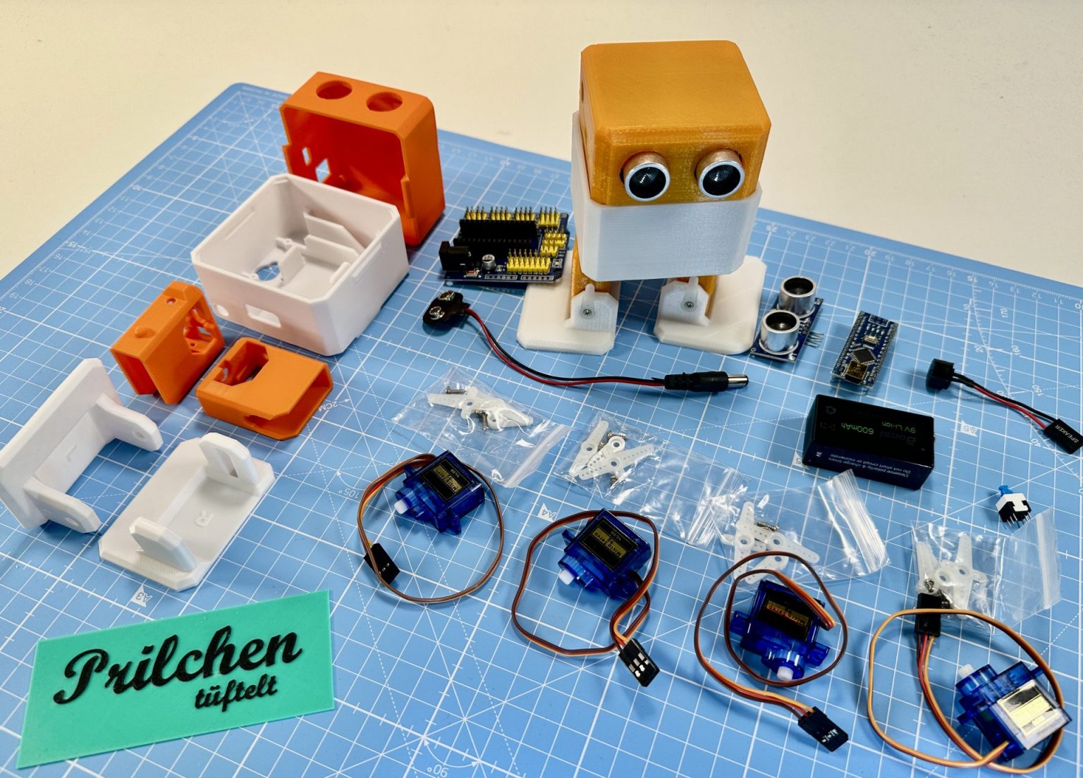Otto DIY Roboter – Prilchen Labs