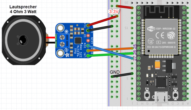 ESP32-Projekt: Bluetooth Lautsprecher erstellen – Prilchen tüftelt
